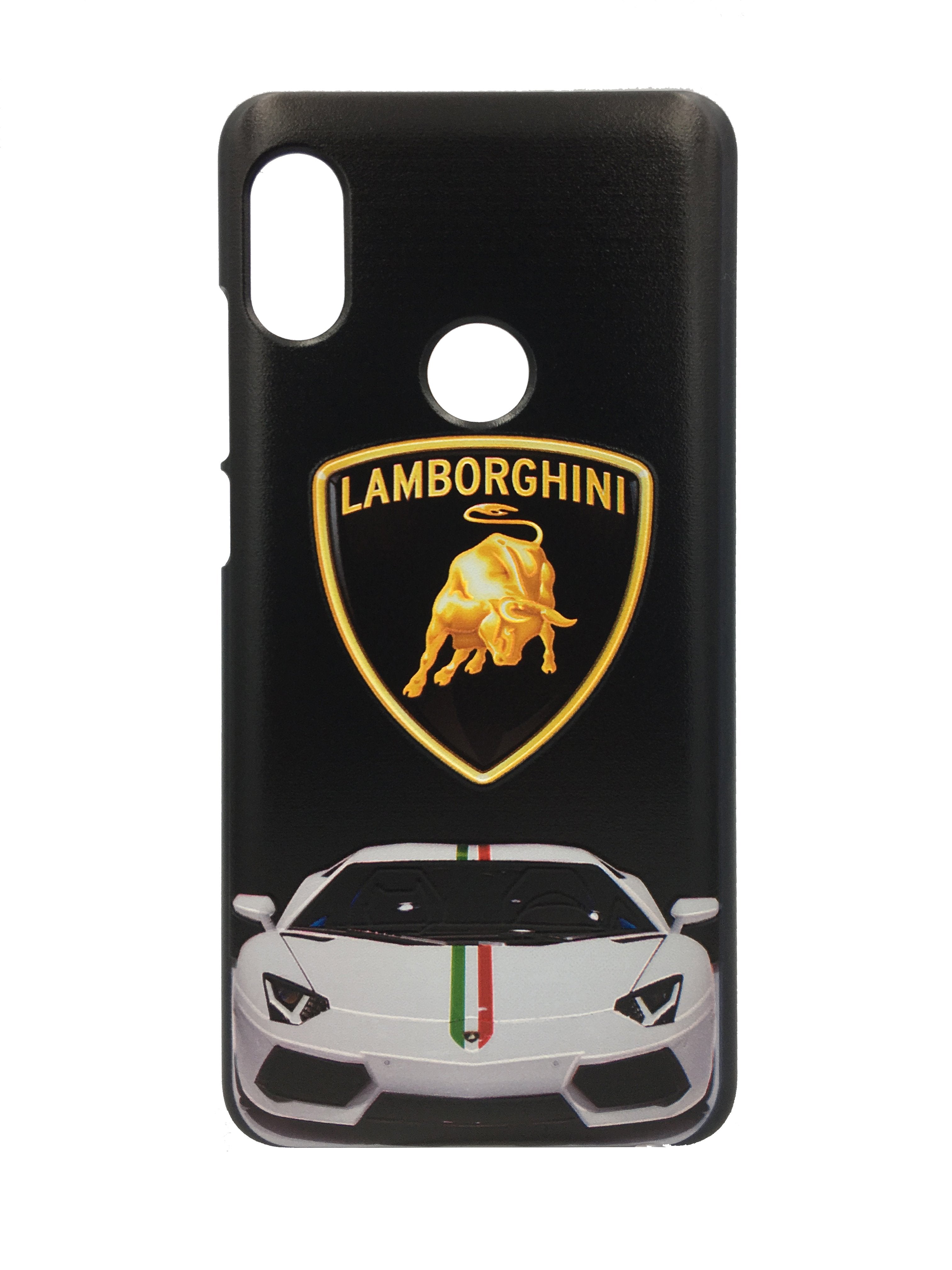 Xiaomi Redmi 6 Pro 3D Texture UV Printed Luxury Car Lamborghini Hard ...