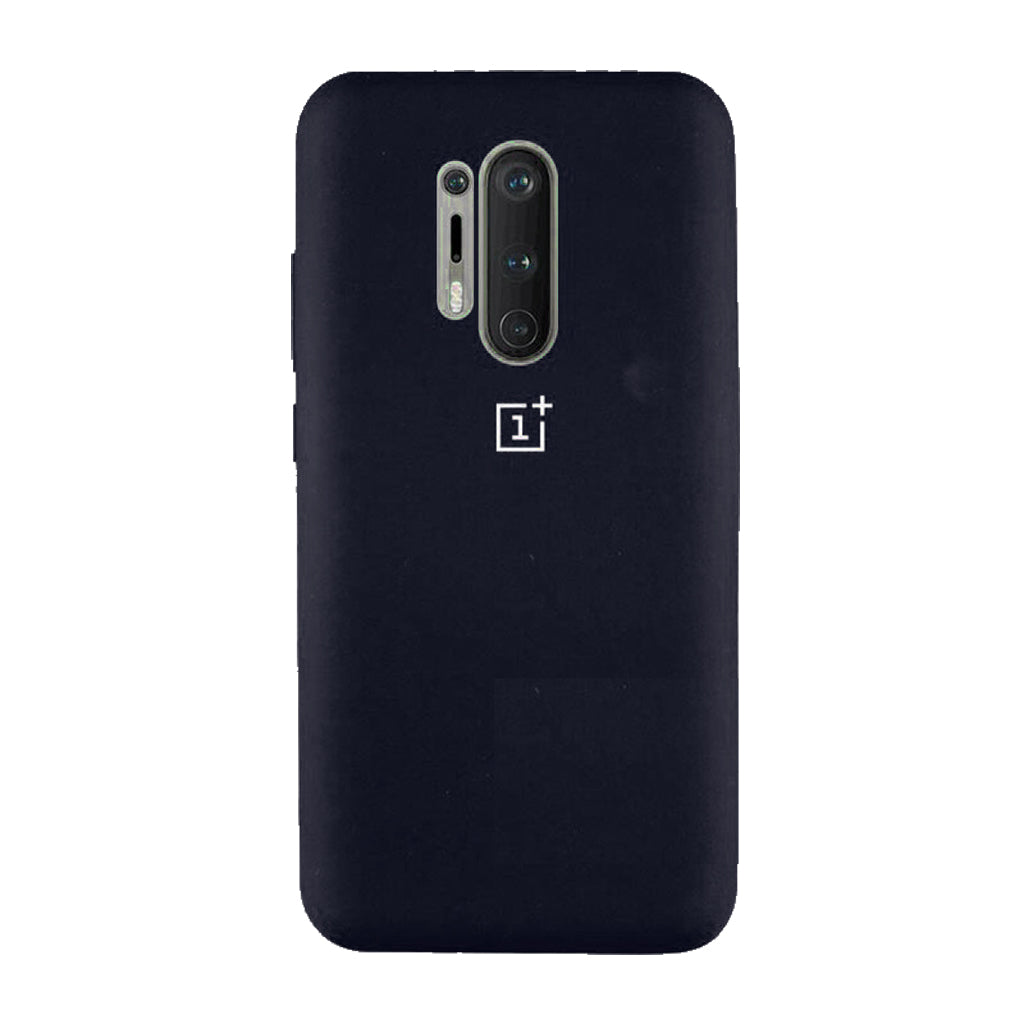 Oneplus 8 Pro Silicone Back Cover Case Black - YourDeal India